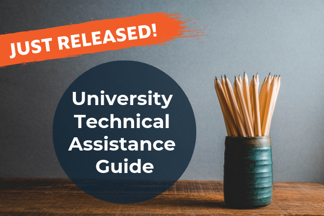 New! University Technical Assistance Guide